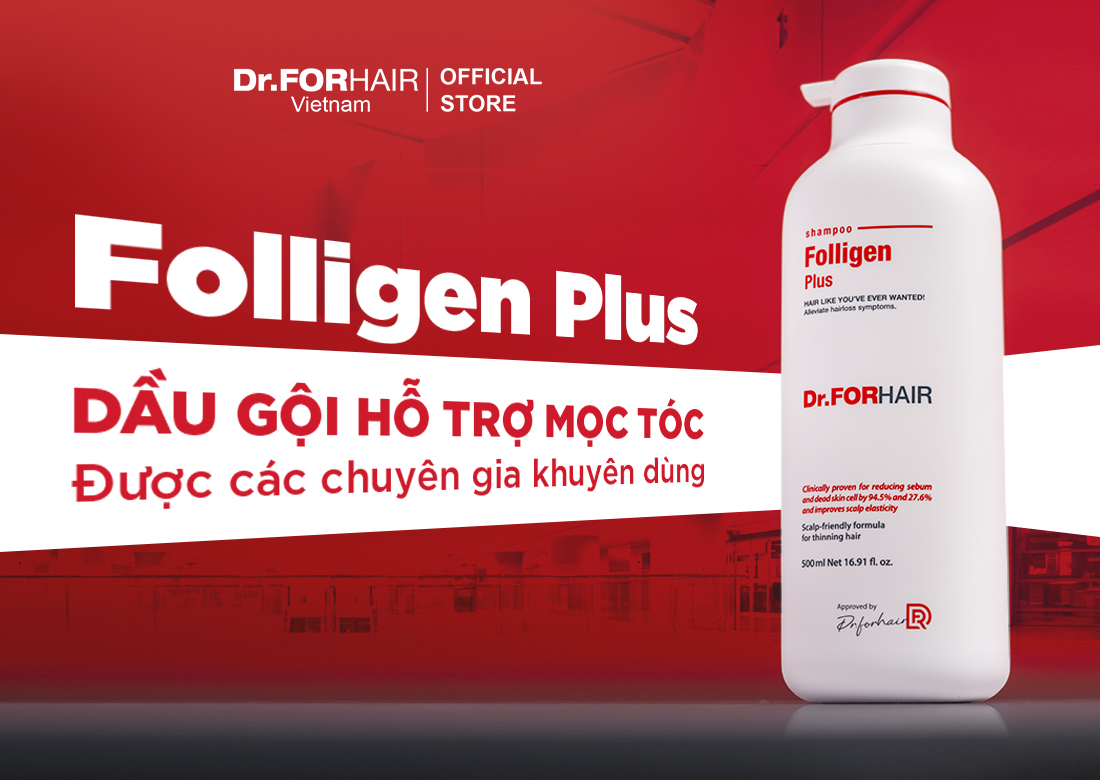 Dr.FORHAIR Folligen Plus - Dầu Gội Hỗ Trợ Mọc Tóc Được Chuyên Gia ...